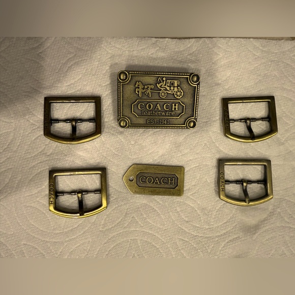 Coach | Bags | Coach Bag Brass Accessories | Poshmark